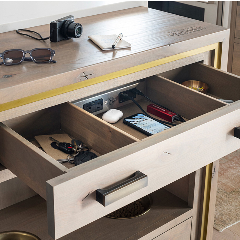 Docking Drawer 1514-232 15 Amp Blade Duo In Drawer Outlet